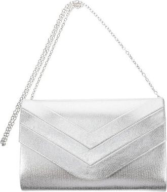 Yardwe Sac Pochette Soir&eacute;e Femme &Eacute;l&eacute;gant Velours Argent&eacute; Clutch Portable pour Banquet Mariage et F&ecirc;tes Sac Main Compact pour T&eacute;l&eacute;phone et Accessoires Essenti