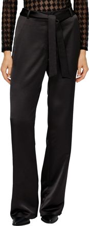 s.Oliver Black Label Satin Hose, Regular Fit