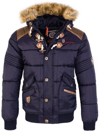 Geographical Norway Winterjacke Herren Winterjacke mit Kapuze H-216