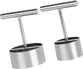 DOITOOL 2 St&uuml;ck Multifunktionaler Obstentkerner aus Edelstahl mit Gro&szlig;em und Kleinem Kernentferner f&uuml;r Birnen und &Auml;pfel Ergonomischer Griff Langlebige Klingen