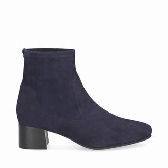 Peter Kaiser Damen - Stiefeletten 75319 in blau Rauleder