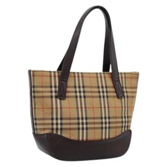 Burberry Sac cabas Pre-owned - Femme - Pre-owned - Beige - Taille: ONE Size