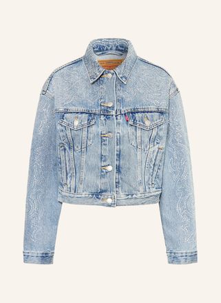 Levi's Jeansjacke Mit Schmucksteinen blau