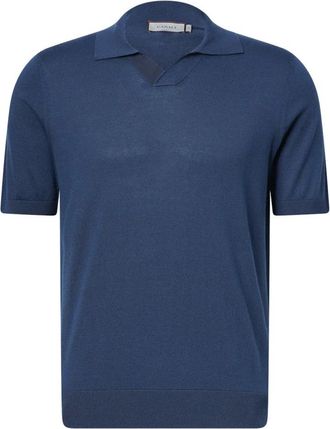 Canali Homme, Tops, Bleu, Taille: L Polo Chemises