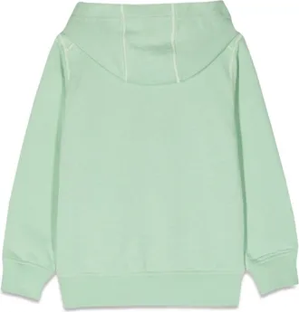 Stone Island Cotton Hooded Sweatshirt - Green