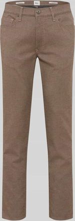 Brax Regular Fit Chino aus Baumwoll-Mix mit Viskose-Anteil Modell Wool Look Flex