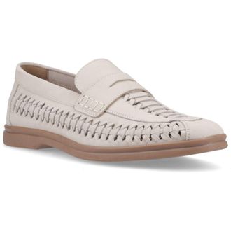 Hush Puppies Bowie Leder Herren Taupe Slim Fit Slipper