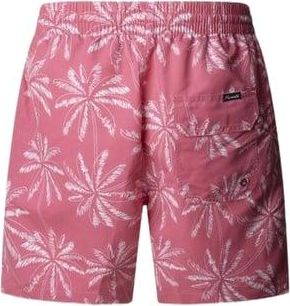 Fa&ccedil;onnable Short de bain &agrave; motif palmier &agrave; logo