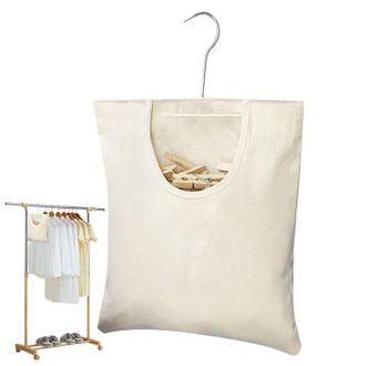 Generic H&auml;ngeaufbewahrungsbeutel f&uuml;r W&auml;scheklammern - Multifunktionaler Organizer, Platzsparend, Strapazierf&auml;higes Gewebe, Leicht Aufzuh&auml;ngen, Ideal f&uuml;r Trock