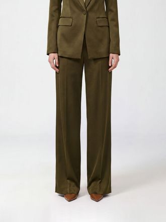 Max Mara Pantalon palazzo &agrave; jambe large en cr&ecirc;pe avec taille mi-haute