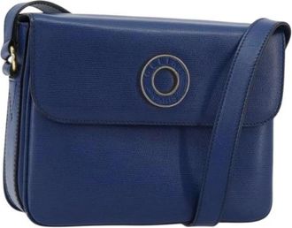 Celine Sac bandouli&egrave;re vintage doccasion - Femme - Pre-owned - Bleu - Taille: ONE Size