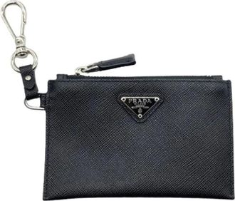Prada Porte-monnaie Pre-owned - Femme - Pre-owned - Noir - Taille: ONE Size