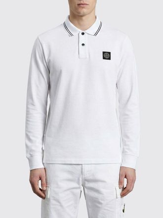 Stone Island Polo Homme couleur Blanc