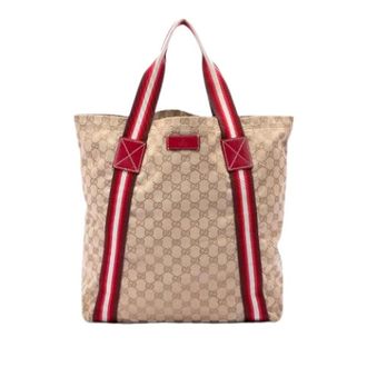 Gucci Sac cabas en toile Pre-owned - Femme - Pre-owned - Beige - Taille: ONE Size