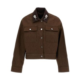 Simone Rocha Workwear Jacket - - Jackets - Damen - Braun - 3XS