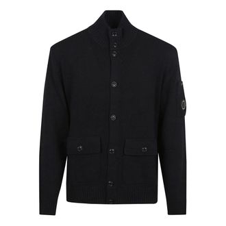 C.P. Company Blaue Jacke f&uuml;r M&auml;nner Ss25 - - Knitwear - Herren - Schwarzk - XL