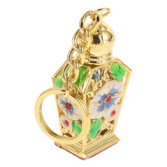 Beaupretty TOYANDONA Nachfüllbare Glas Parfümflasche Vintage Design mit Krönchen aus Zinklegierung Tragbar für Reisen und Duftproben zum Befüllen von Ätherischen