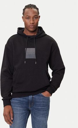 HUGO BOSS Sweatshirt Duspliter 50542787 Schwarz Relaxed Fit