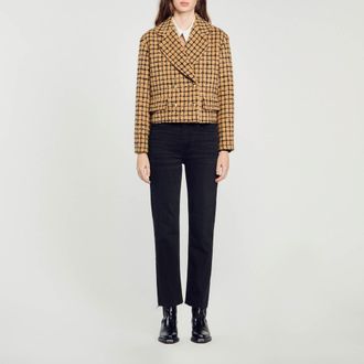 Sandro Veste en tweed