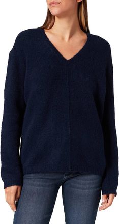 Camel Active Camel Active Womenswear Damen Pullover 3095076K61, DARK NAVY, L