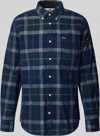 Barbour Tailored Fit Flanellhemd mit Brusttasche