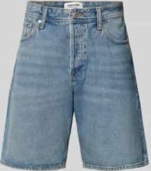 Jack & Jones Loose Fit Jeansshorts mit Eingrifftaschen Modell TONY