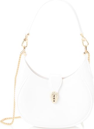 Felipa Womens Damen Handtasche in Knödelform Clutch, Weiss