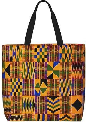 Generic Tissage Africain Imprim&eacute; Sac Cabas L&eacute;ger Sacs Grand Sac Fourre Tout Pour Shopping Voyage Universit&eacute;