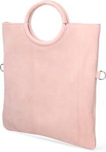 Gave Lux Sac &agrave; main pour femme en cuir v&eacute;ritable Made in Italy 29x30x1 cm GLX228105123FBG, Rose antique, Taille unique