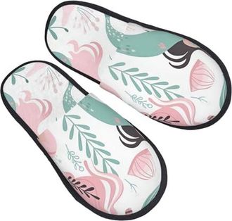 Generic Pantoufles Hommes Corail marin sir&egrave;ne animal de loc&eacute;an Confortable Chaussons pour Homme Antid&eacute;rapant Classiques Chaussures de Maison Adulte Femme M