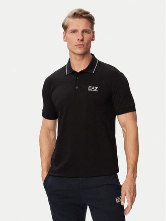 Emporio Armani Poloshirt 8NPF16 PJVUZ 1200 Schwarz Slim Fit