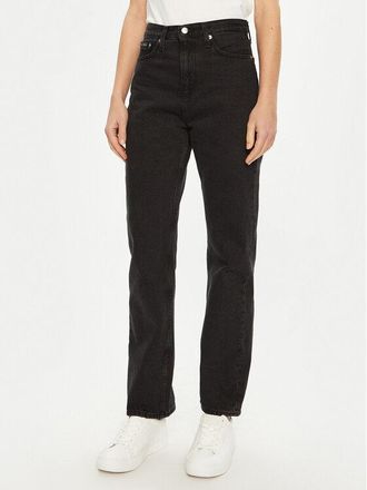 Calvin Klein Jeans Jeans J20J224505 Schwarz Straight Fit