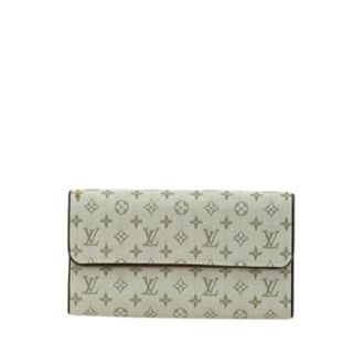 Louis Vuitton Pre-owned Canvas Wallet - - Pre-owned - Damen - Gr&uuml;n - ONE SIZE