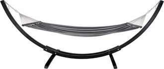 ebuy24 Ebuy24 - Hamac sur pieds 320x120x120 cm en tissu et bois