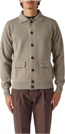 FILIPPO DE LAURENTIIS Homme, Pulls, Gris, Taille: XL Bomber Jacket