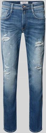 Replay Slim Fit Jeans im Used-Look Modell Anbass