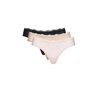 Calvin Klein Lot de trois culotte &agrave; dentelle