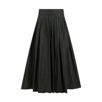 Max Mara Smmromina Plissierter Rock - - Skirts - Damen - Gr&uuml;n - S