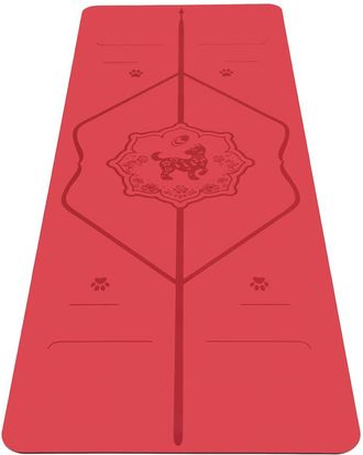 Liforme Liforme Animals Yogamatte - Umweltfreundlich & rutschfest - Originales Einzigartiges Ausrichtungsmarkierungssystem - Biologisch abbaubare Matte aus Na