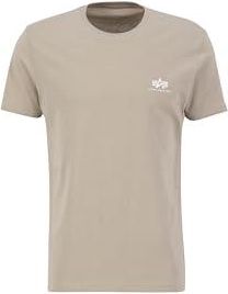 Alpha Industries Alpha Industries Basic T Small Logo pour Hommes Vintage Sand L