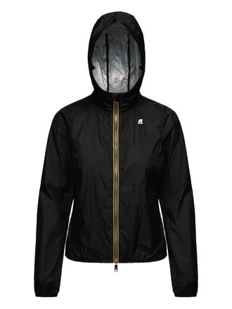 K-Way veste zipp&eacute;e &agrave; capuche - Noir