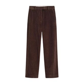 GANT Pantalon large - Femme - Pantalons - Brun - Taille: 36 FR