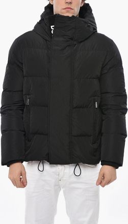 Dsquared2 Gesteppte Jacke mit verdeckter Knopfleiste Dsquared2