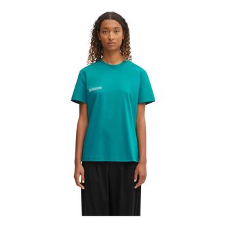 PANGAIA DNA Interlock T-Shirt - - Tops - Damen - Blau - S