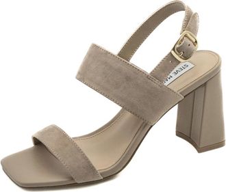 Steve Madden Femme, Chaussures, Beige, Taille: 36 EU Wendie Sandale &agrave; Talon Haut