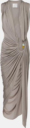 CHRISTOPHER ESBER Robe midi Ripple &agrave; ornements