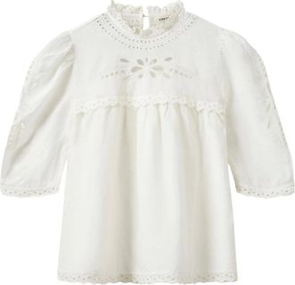 Sofie Schnoor Femme, Blouses et Chemises, Blanc, Taille: 38 FR Blouses