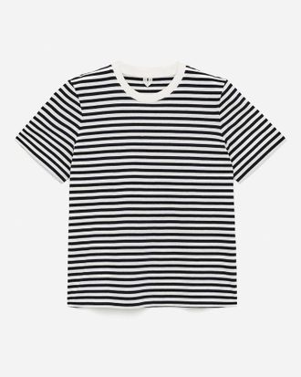 Arket Signature-T-Shirt -Blau