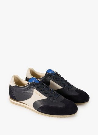 Paul Smith Baskets Chilly crant&eacute;es en cuir