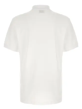 Moschino Logo-Embroidered Teddy Bear Polo Shirt - White